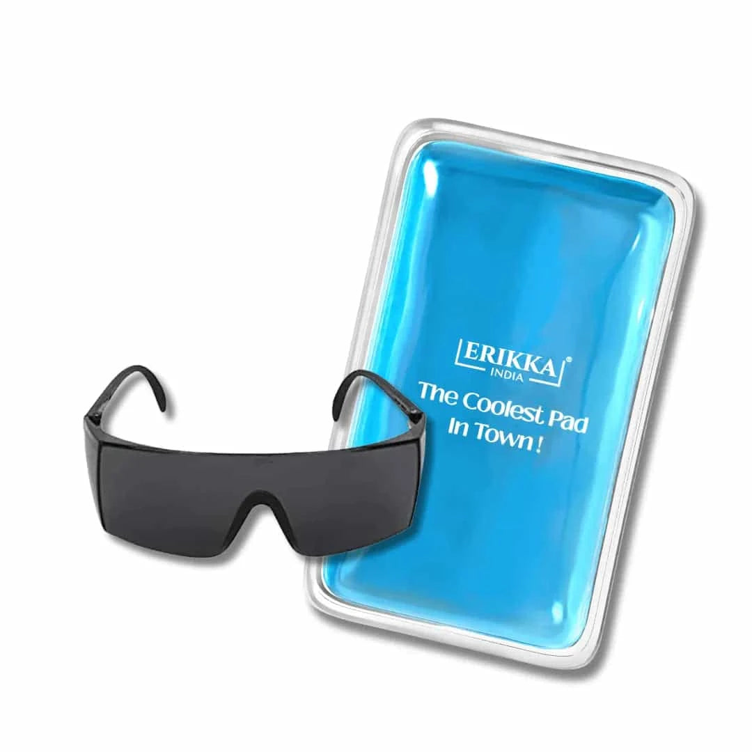 Cooling Pad And Safety Goggles – Erikka India